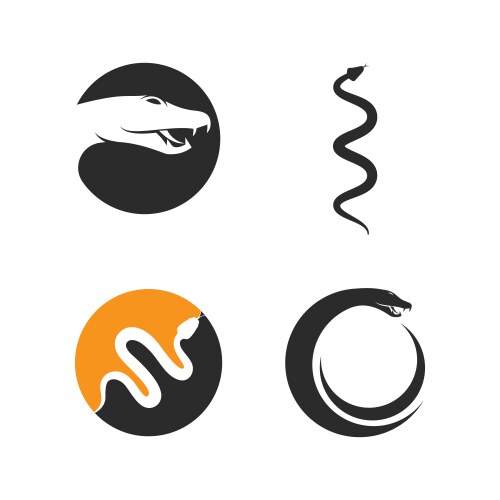 Snake logo Royalty Free Vector Image - VectorStock