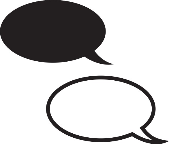 Speech communication Royalty Free Vector Image