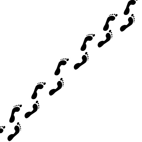 Footprint Path Vector Images (over 2,300)