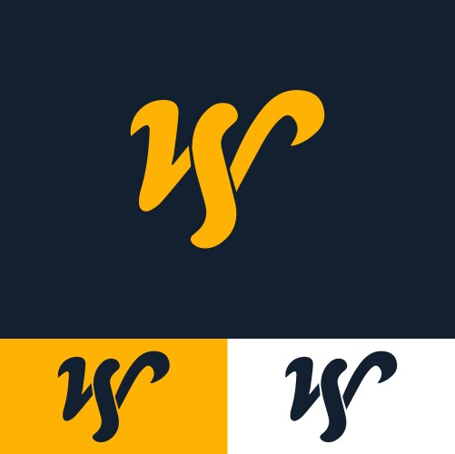 Letter w shape logo template with abstract wings – Royalty-Free Vector ...