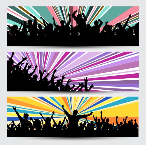 Football crowd Royalty Free Vector Image - VectorStock