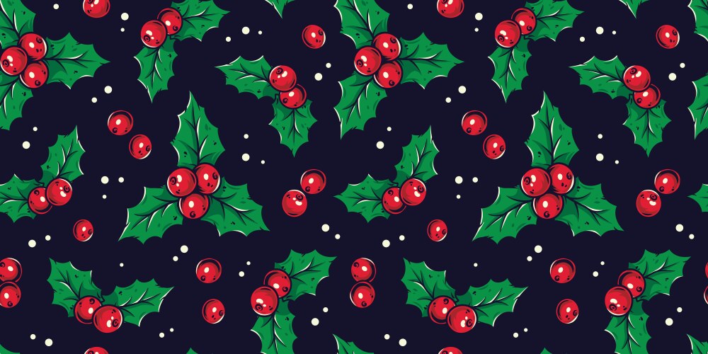 Pattern wallpaper new year or christmas snowmans Vector Image