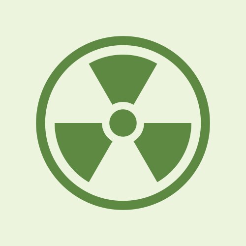Radioactive symbol Royalty Free Vector Image - VectorStock