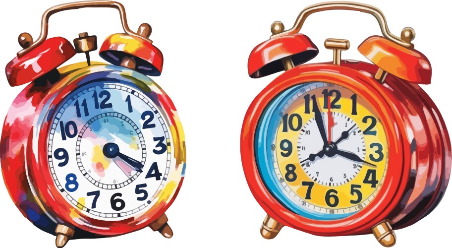 Clock Kid Clipart Vector Images (over 310)