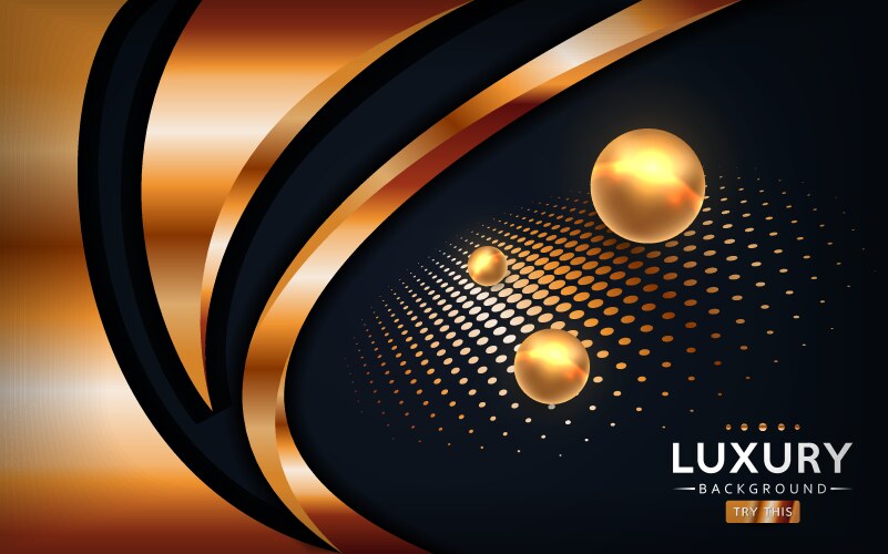 Lux ornamental background Royalty Free Vector Image