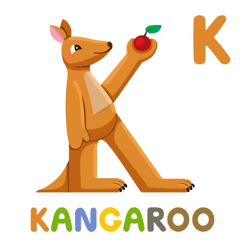 Kangaroo Word Vector Images (over 200)