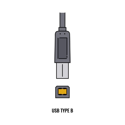 Usb Type B Vector Images (over 280)