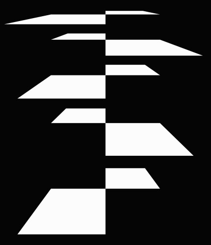 Chessboard empty blank template checkered game Vector Image