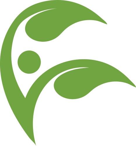 Green leaf logo Royalty Free Vector Image - VectorStock