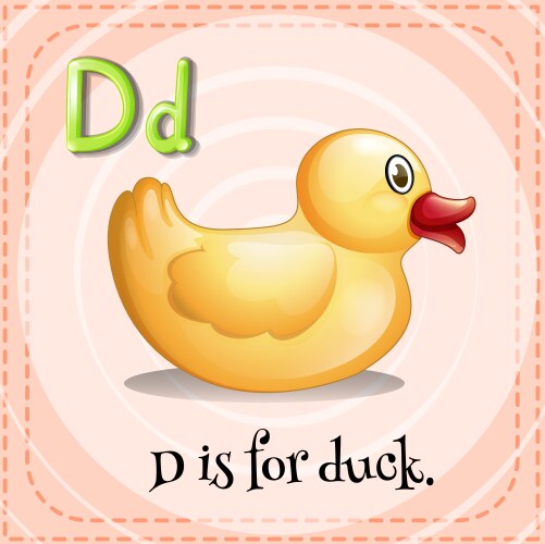 Duck Flashcard Vector Images (over 110)
