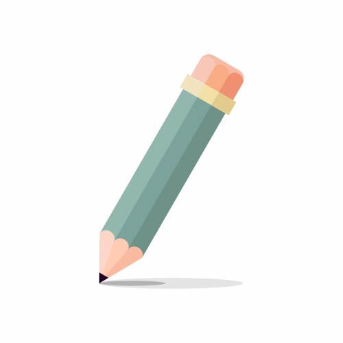 Ending pencil sketch Royalty Free Vector Image