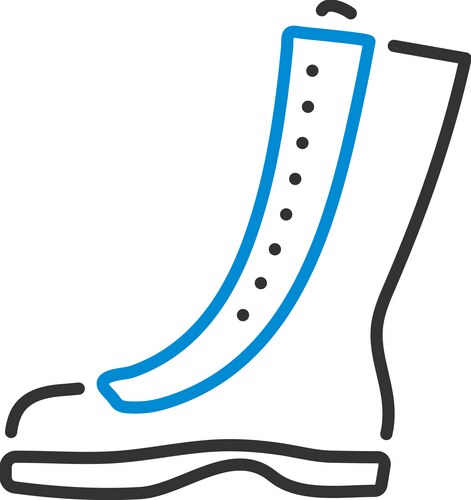 Hiking boot icon Royalty Free Vector Image - VectorStock