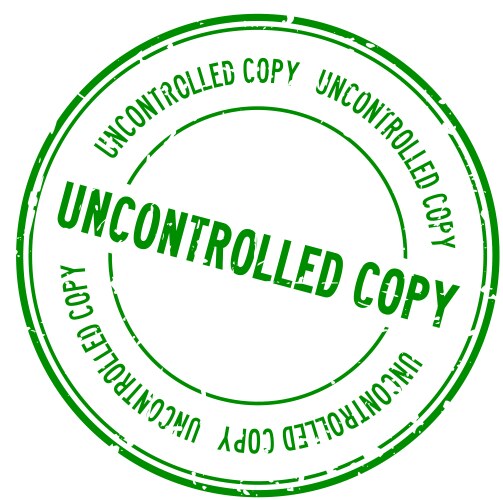 Controlled Copy Stamp Vector Images (over 190)