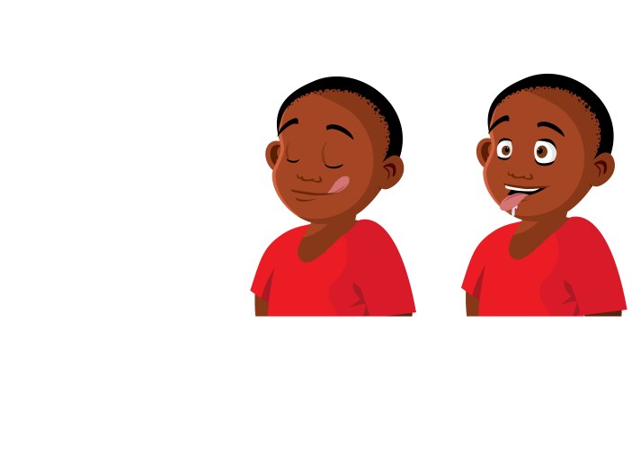 Hungry kid cartoon Vector Images & Graphics for Commercial Use ...