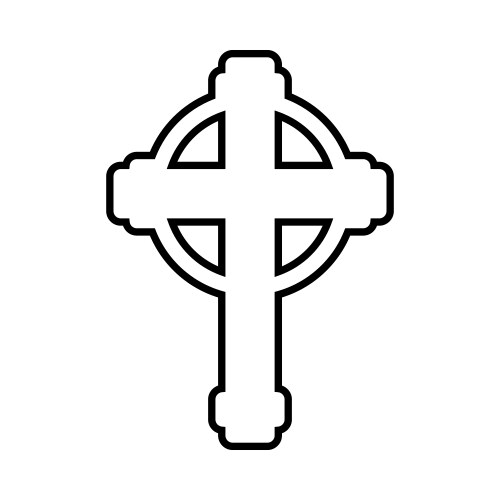 Christian Cross Outline Vector Images (over 18,000)