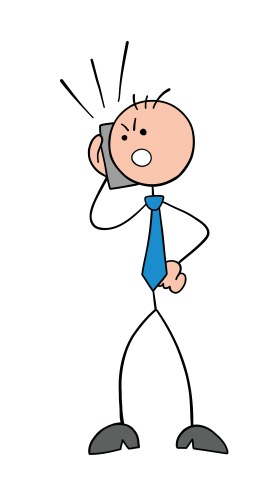 Stickman Talking Vector Images (over 520)
