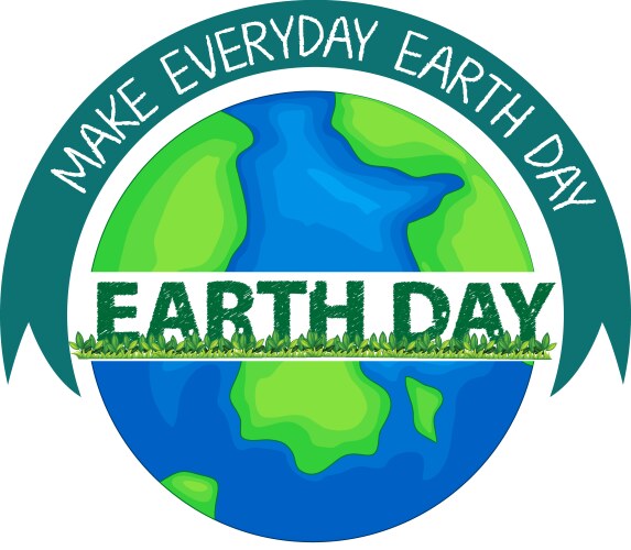 Sad polluted save earth poster Royalty Free Vector Image