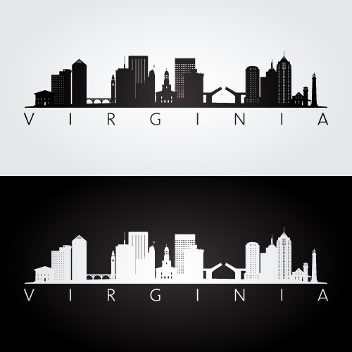 Virginia Outline Vector Images (over 1,500)