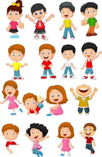 Kid Collection Vector Images (over 170,000)