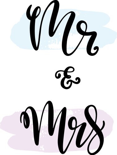Mr and Mrs Vector Images (over 5,000)