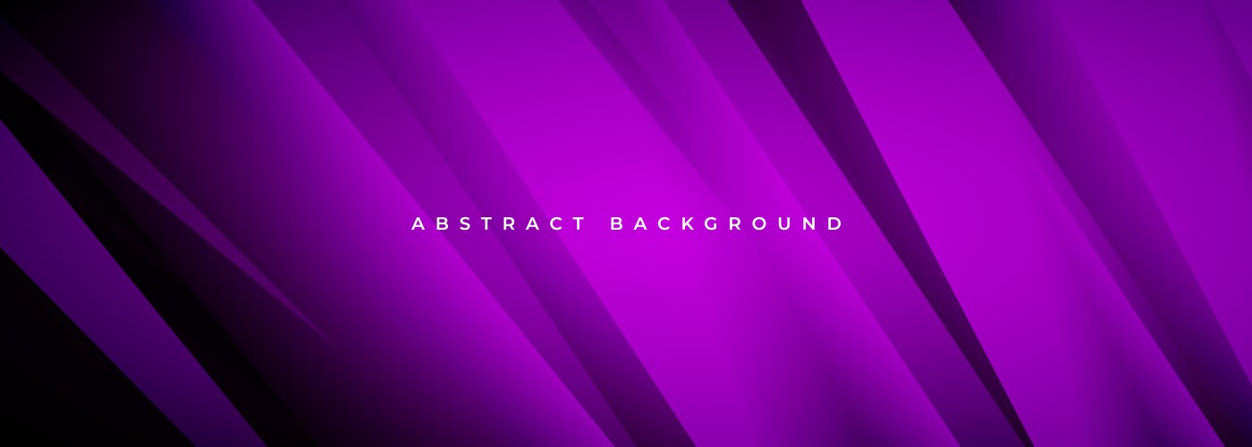 Dark violet modern abstract wide banner Royalty Free Vector