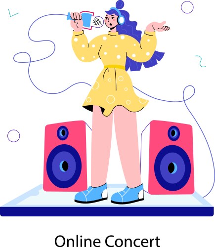 Concert tickets Royalty Free Vector Image - VectorStock