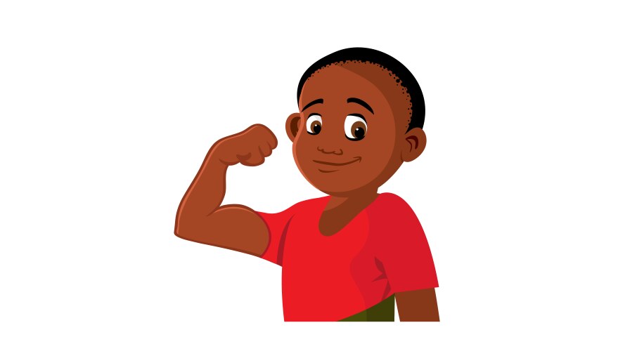 Strong Kid Clip Art