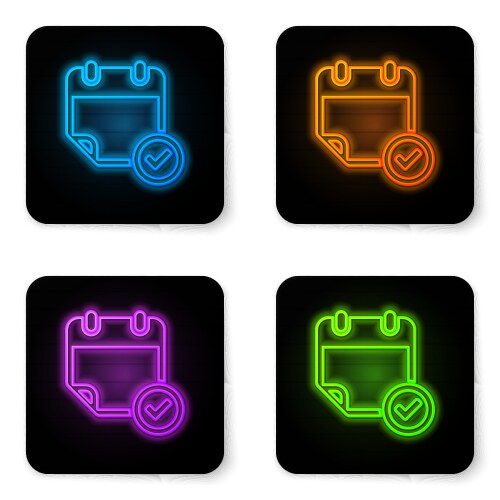 Calendar icon isolated on purple background Vector Image