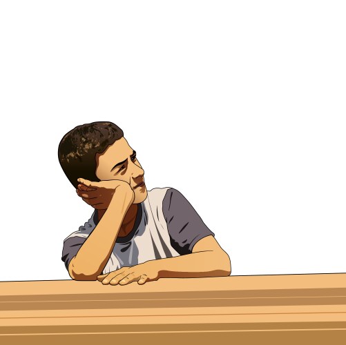 Boy Thinking Vector Images (over 9,300)