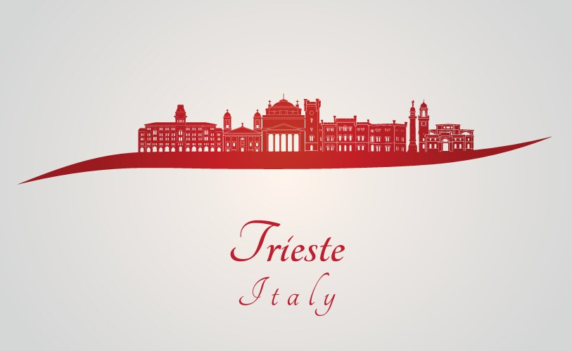 Trieste Royalty Free Vector Image - VectorStock