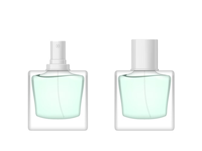 Modern perfume icons Royalty Free Vector Image