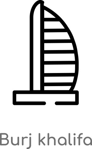 Burj Khalifa Logo Vector Images (54)