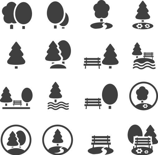 People icon set Royalty Free Vector Image - VectorStock