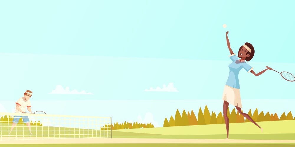 Tennis Cartoon Vector Images (over 13,000)