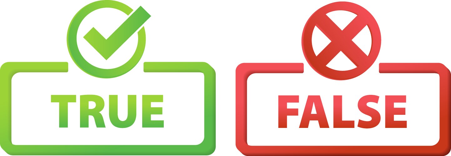 True or False Vector Images (over 3,000) True or False Vector Images (over 3,000)