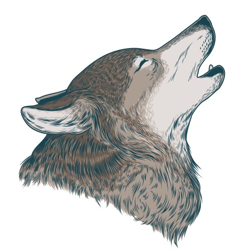 Wolf Vector Images (over 46,000)