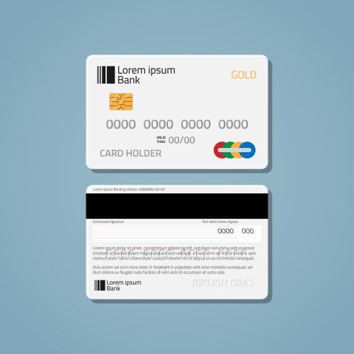Debit Card Template Vector Images (over 6,500)