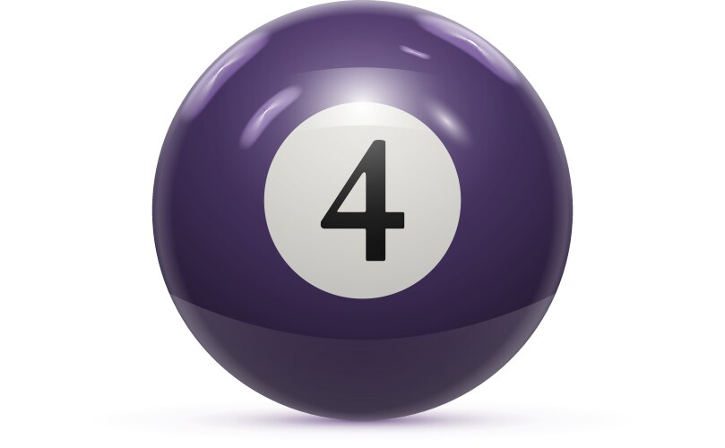 Billiard balls racked in triangle billiards Vector Image