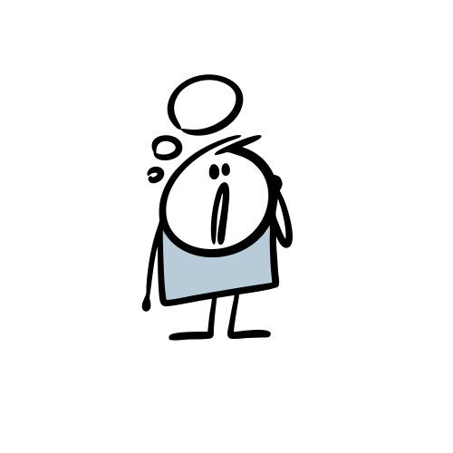 Stickman Anxiety Vector Images (68)