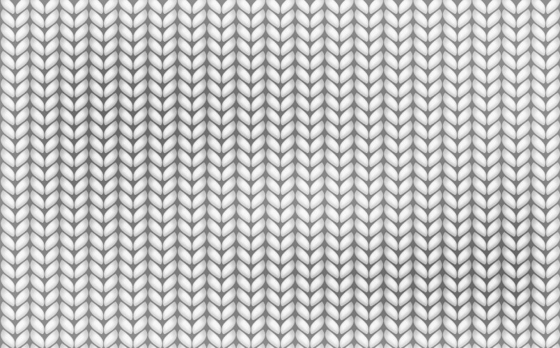 Knitting pattern texture seamless Royalty Free Vector Image