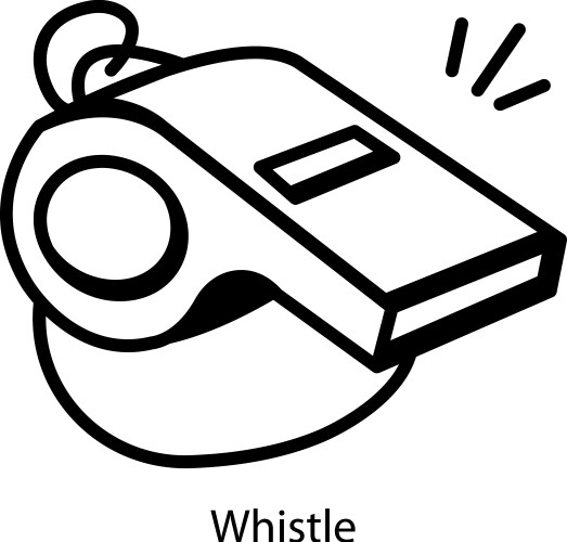 Whistle Doodle Vector Images (over 1,500)