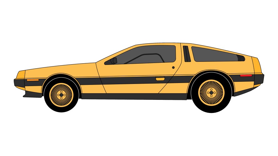 Delorean Vector Images (28)