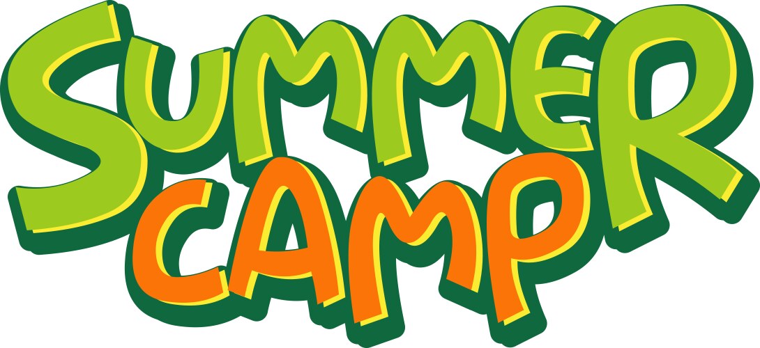 Font design for word art with colorful watercolor Vector Image