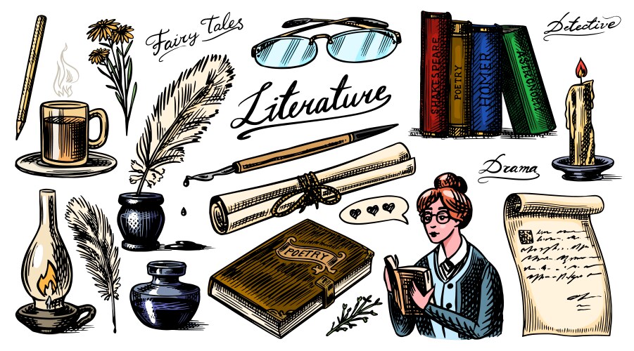 Literature Vector Images (over 170,000)
