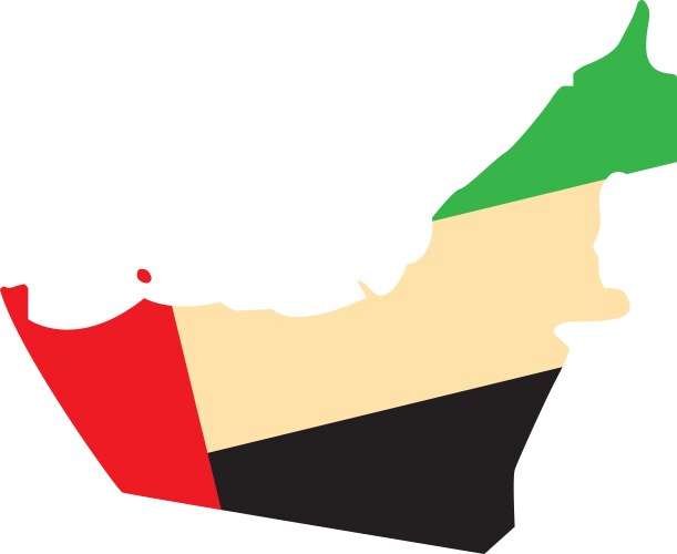 Uae Flag Map Emirates Vector Images (over 710)
