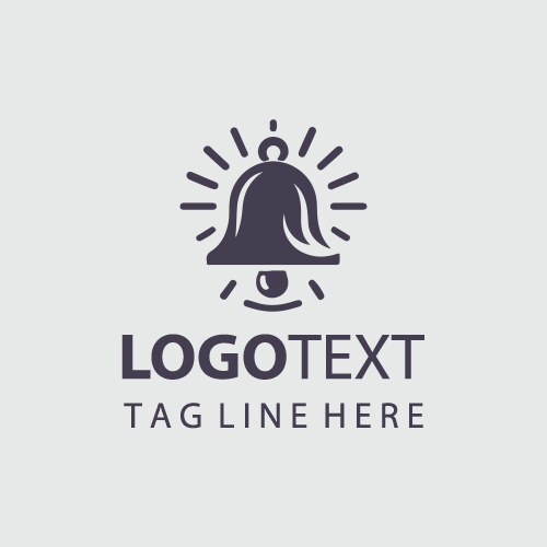 Bell logo Royalty Free Vector Image - VectorStock