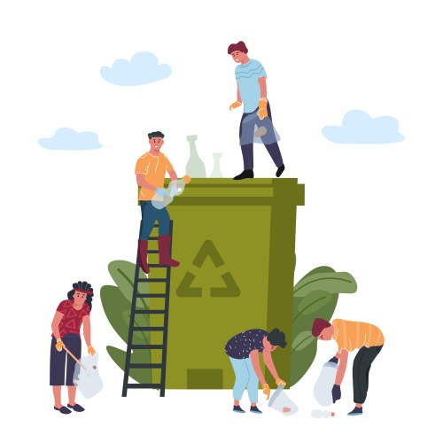 People Recycling Vector Images (over 18,000)