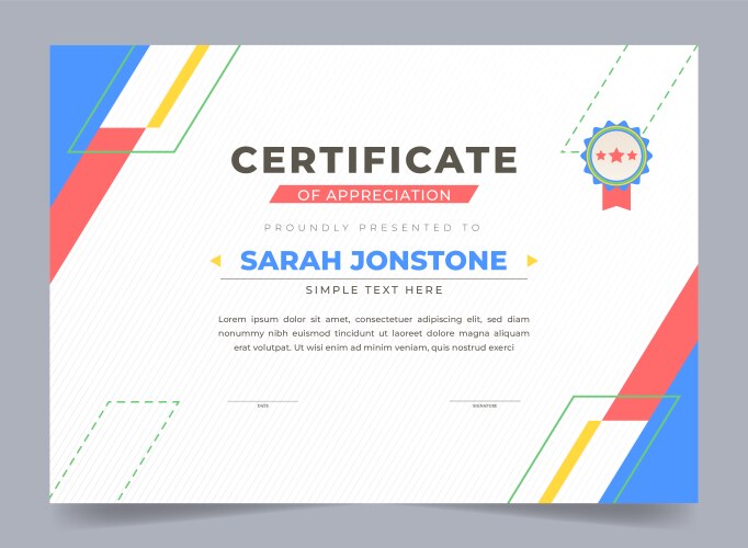 Modern Certificate Border Template Vector Images (over 18,000)