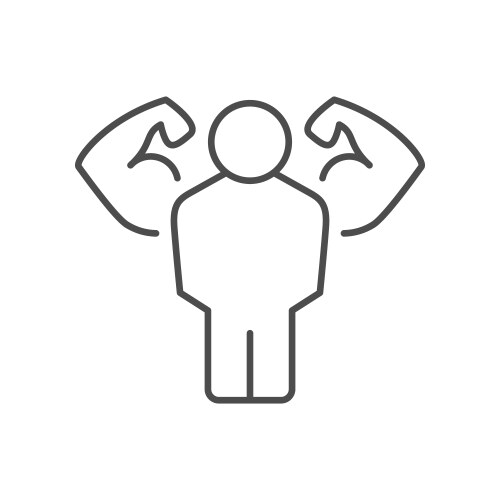 Self understanding concept icon Royalty Free Vector Image