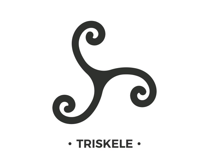 Triskele Triskelion Celtic Vector Images (over 120)